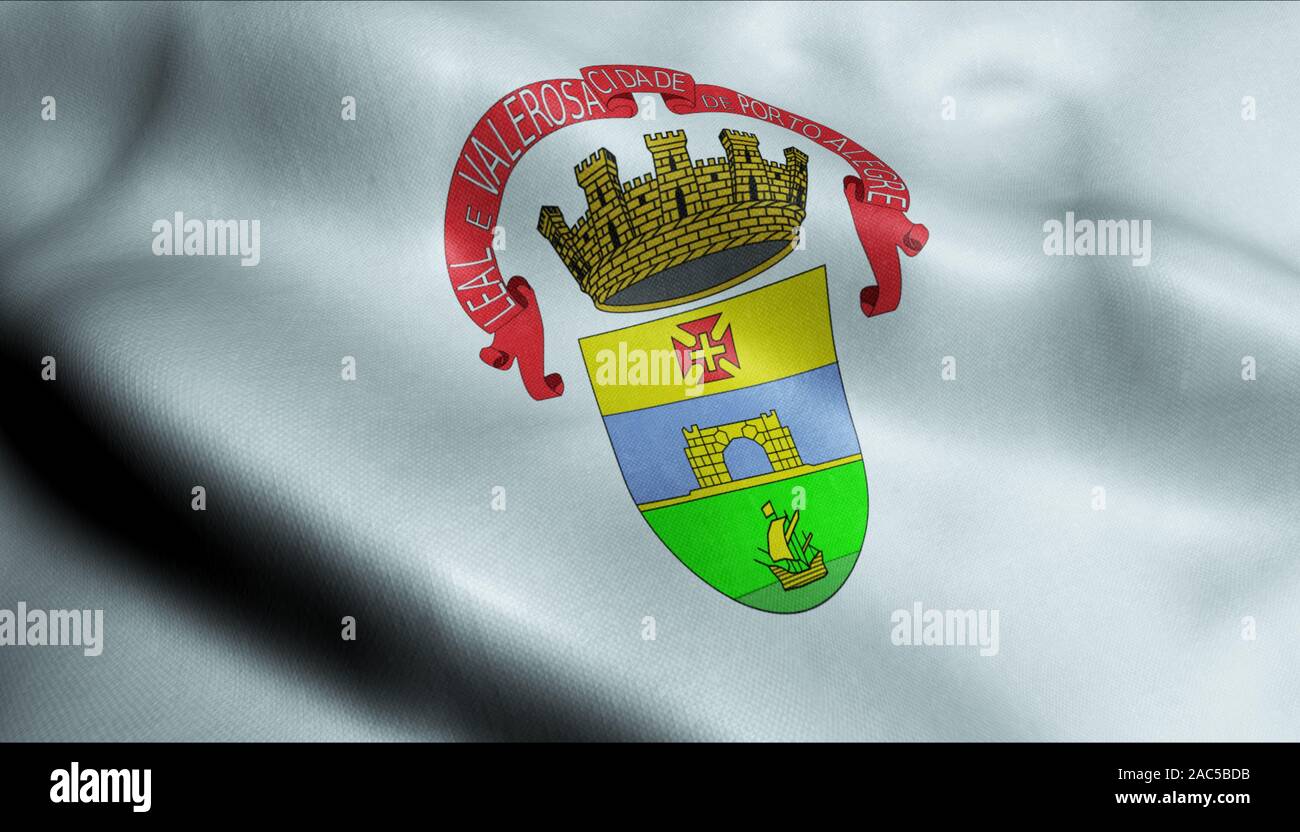 Flag of porto alegre hi-res stock photography and images - Alamy