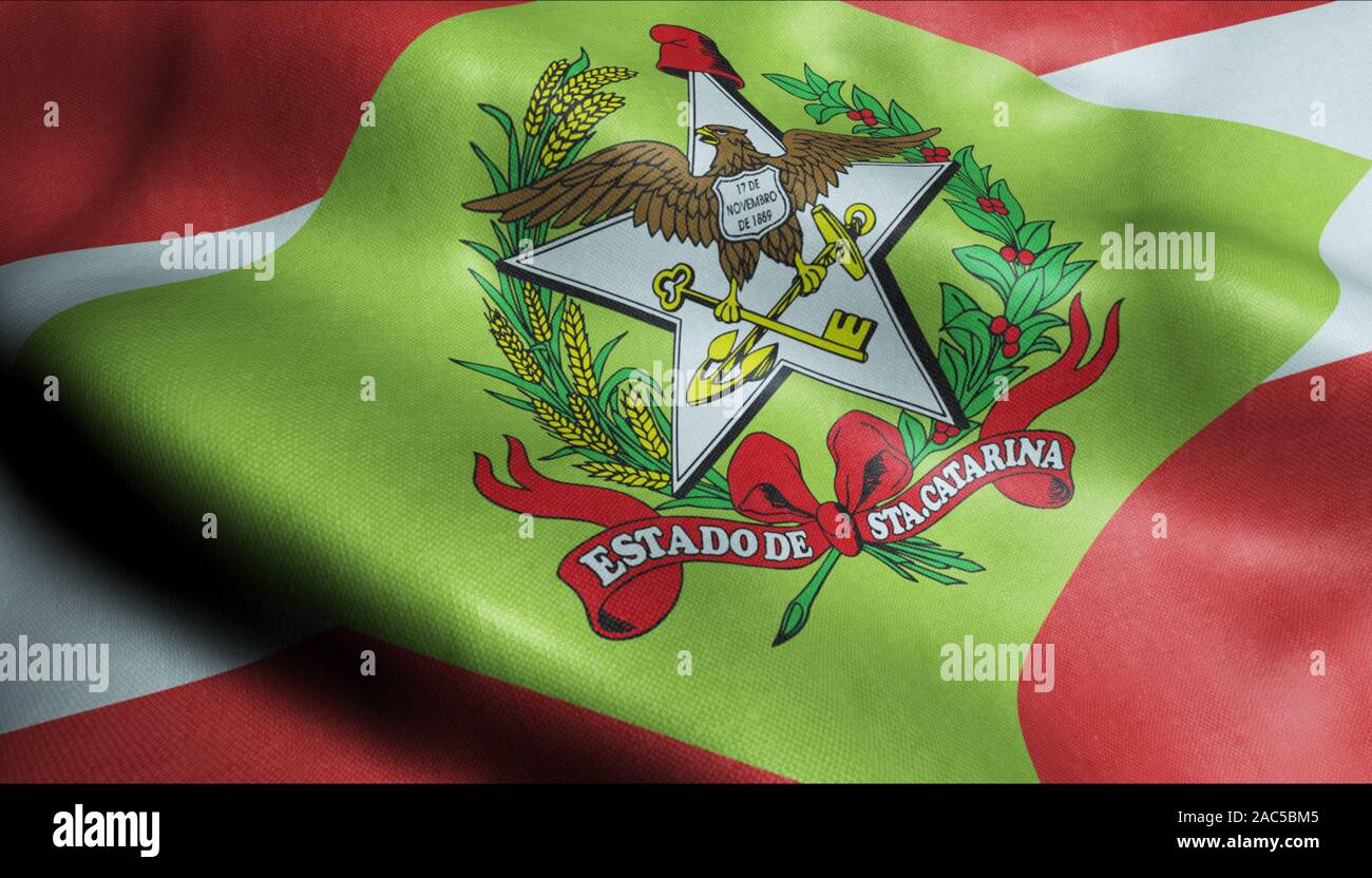 Flag of santa catarina state hi-res stock photography and images - Alamy