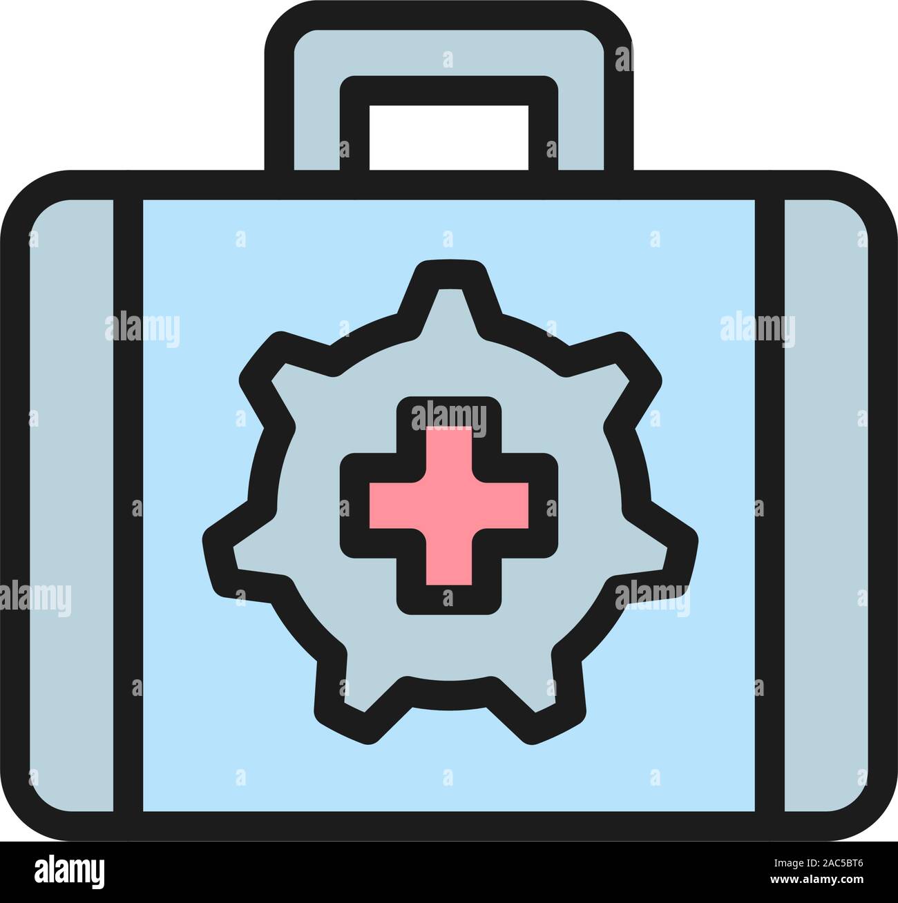 Technical bag illustration Cut Out Stock Images & Pictures - Alamy