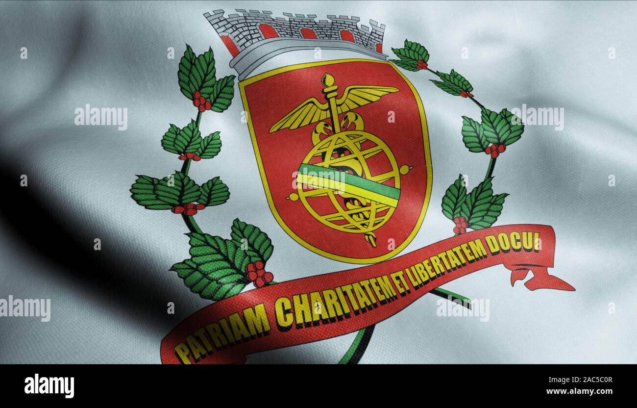 Santos city flag hi-res stock photography and images - Alamy