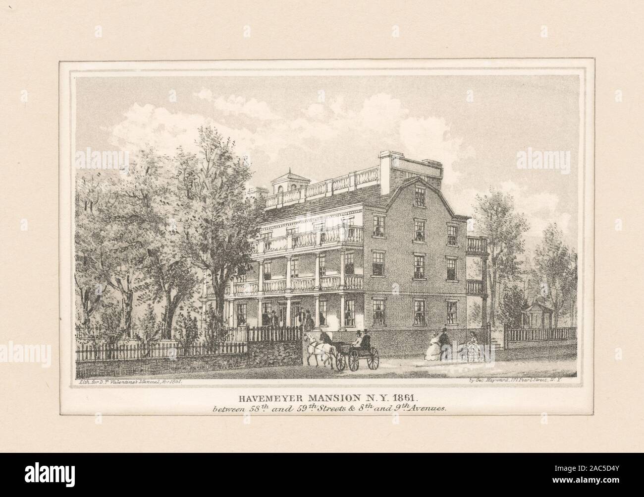 Havemeyer Mansion NY 1861 EM11533 Statement of responsibility : Geo ...