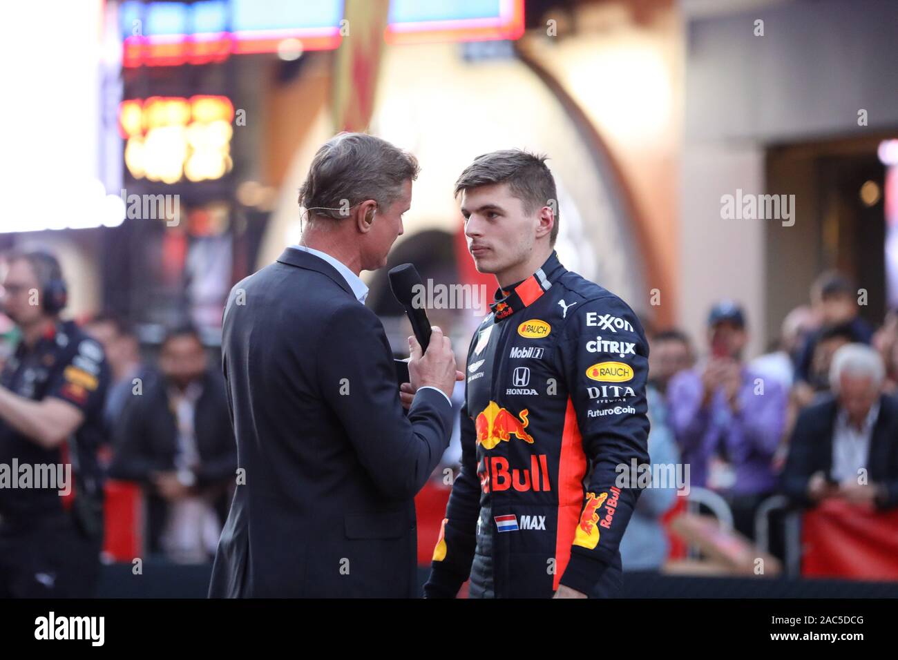 Formula 1 Fan Festival Los Angeles held on Hollywood Boulevard in ...