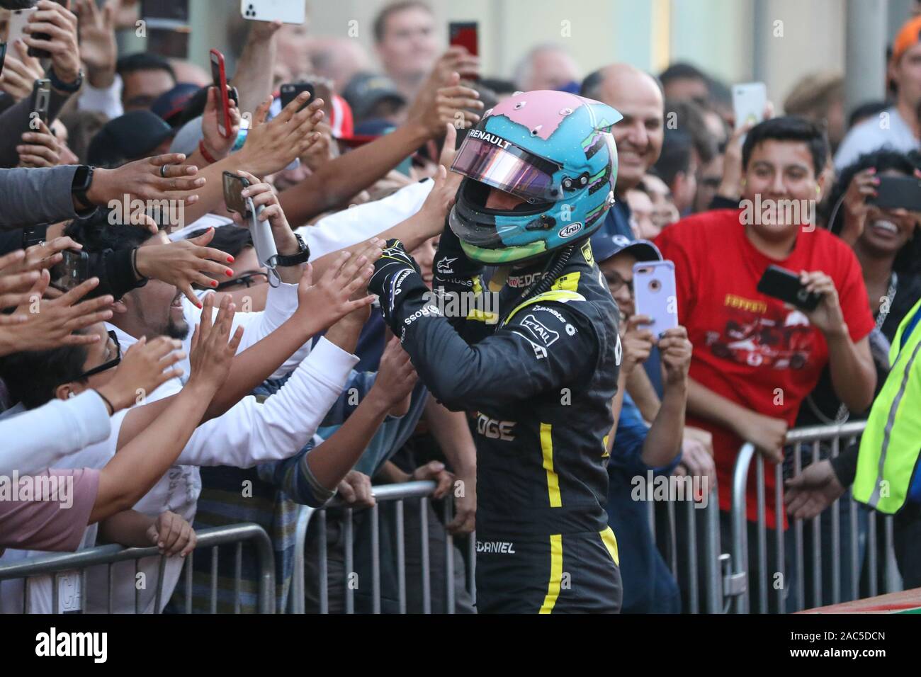 Formula 1 Fan Festival Los Angeles held on Hollywood Boulevard in ...