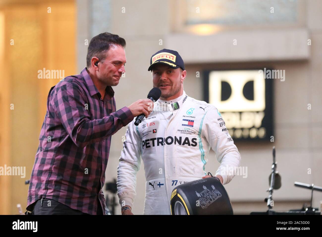 Formula 1 Fan Festival Los Angeles held on Hollywood Boulevard in ...