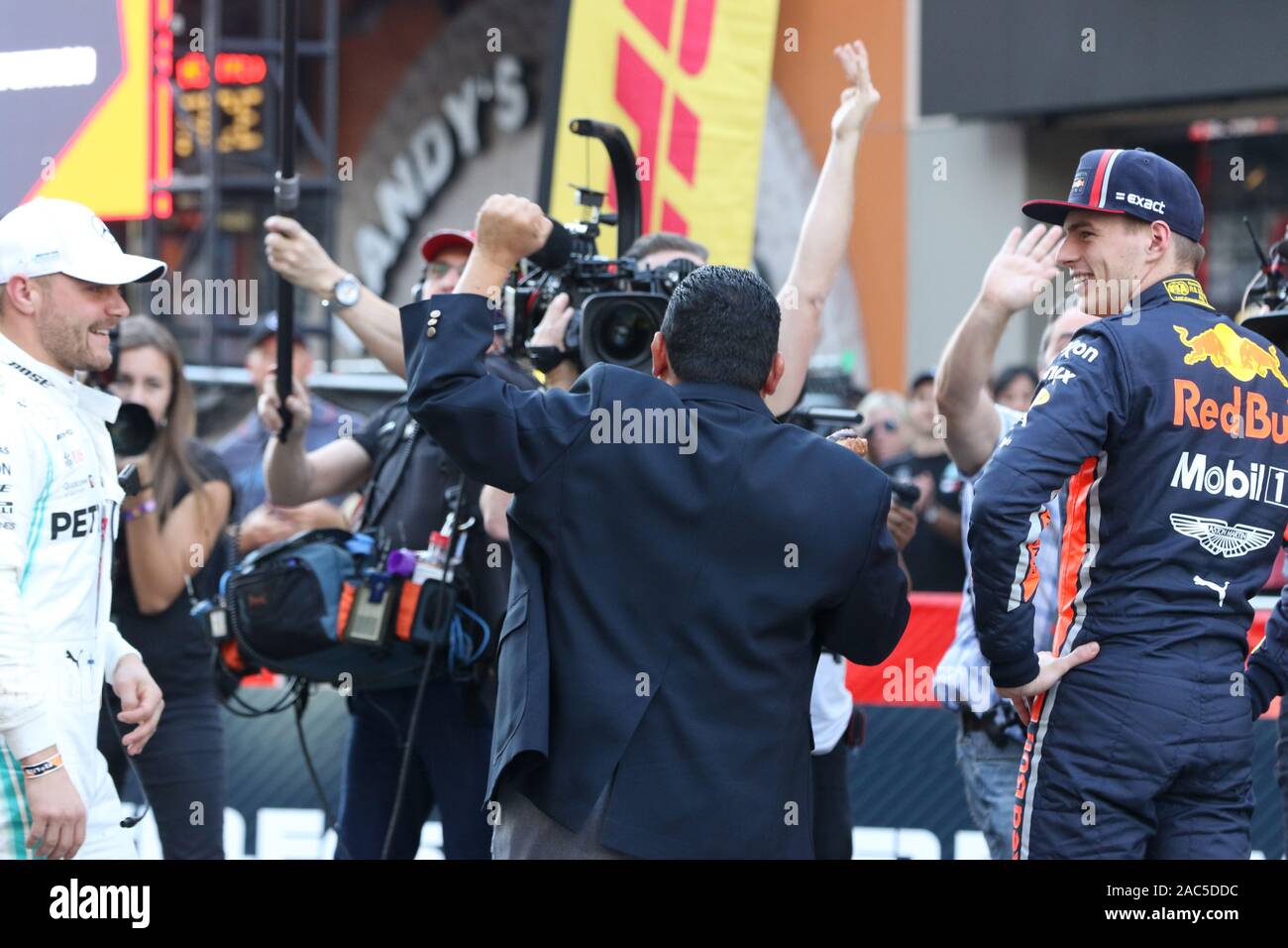 Formula 1 Fan Festival Los Angeles held on Hollywood Boulevard in ...