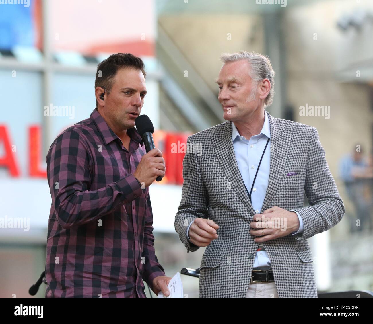 Formula 1 Fan Festival Los Angeles held on Hollywood Boulevard in ...