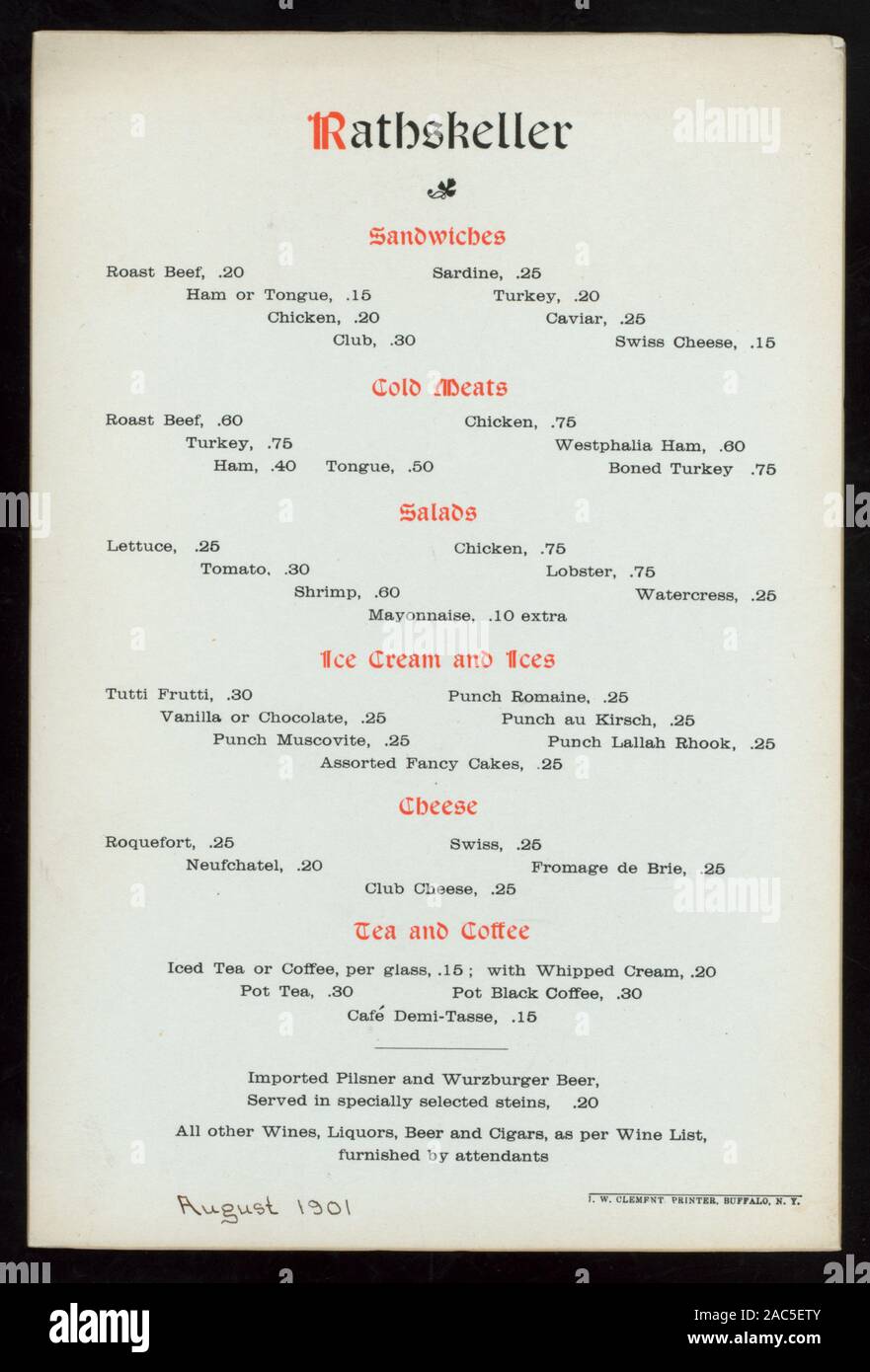 La carte menu hi-res stock photography and images - Alamy