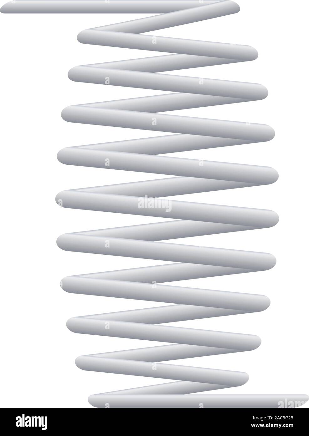 Jump coil icon. Cartoon of jump coil vector icon for web design ...