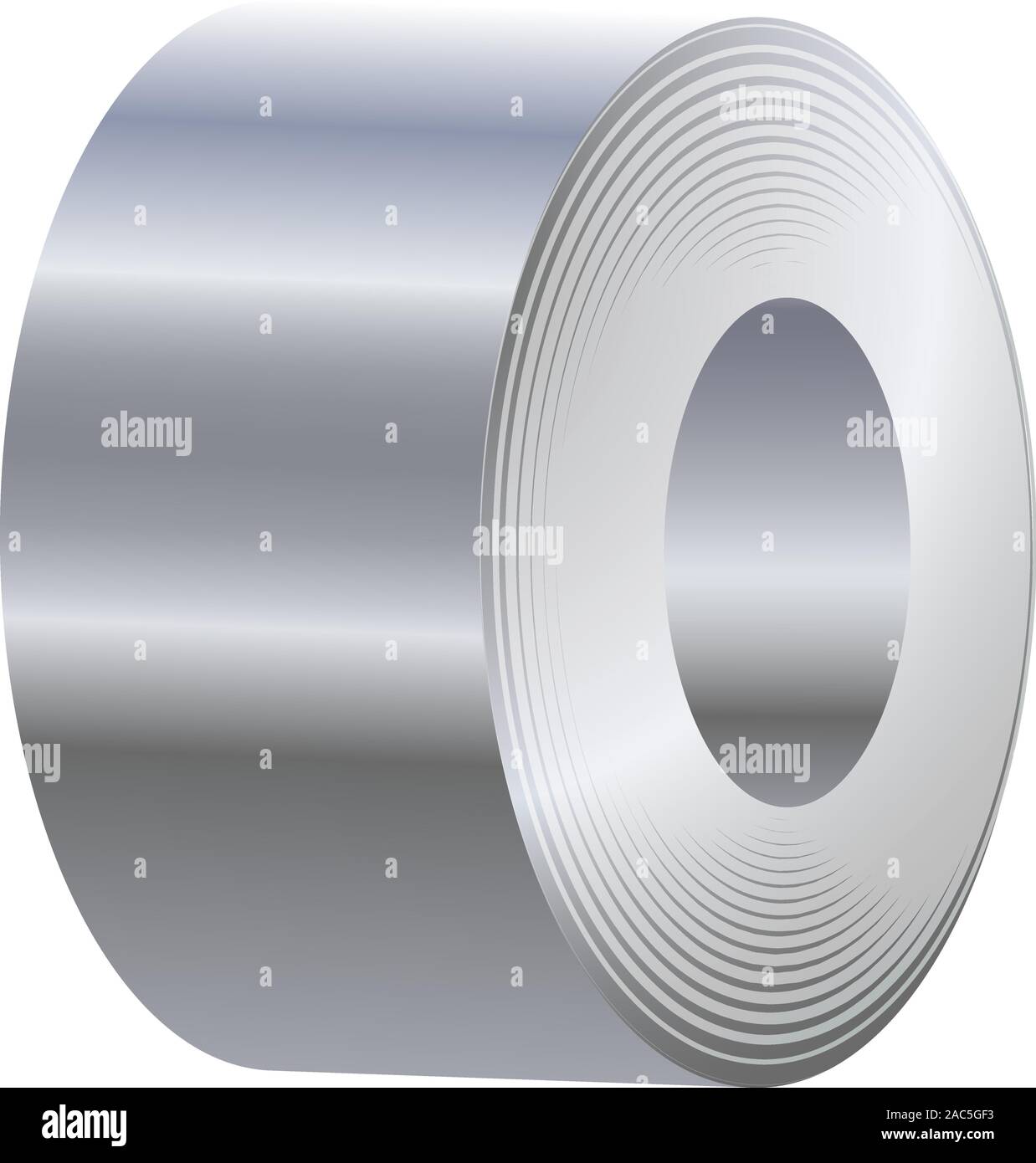 Rolled steel icon. Cartoon of rolled steel vector icon for web design ...