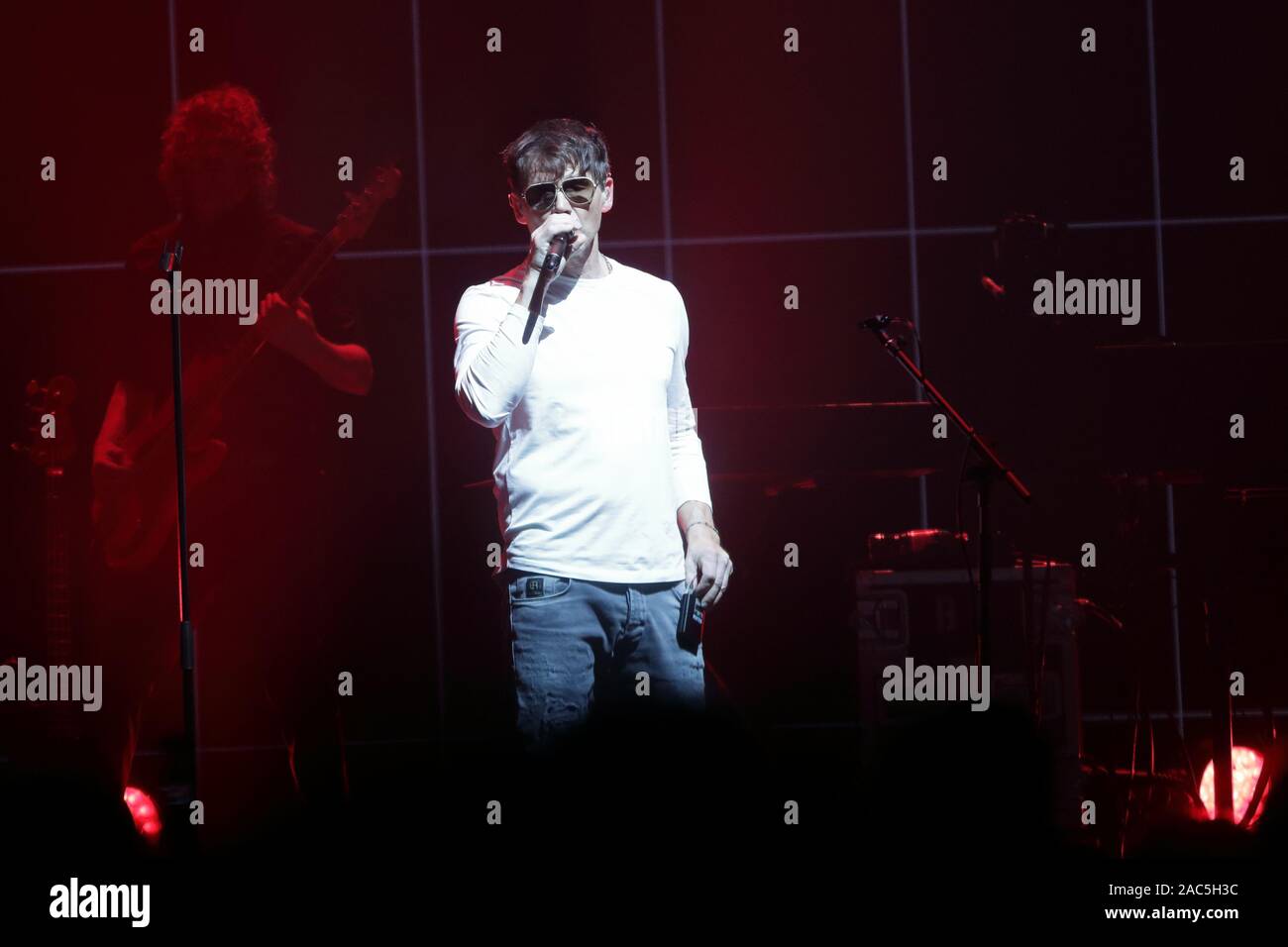 Norwegian pop band A-Ha play the SSE Arena in Belfast, Northern Ireland ...