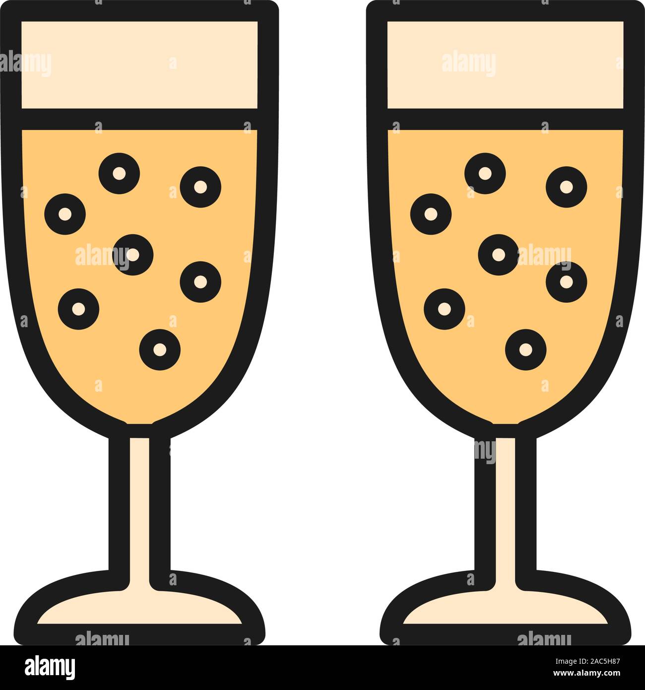Champagne colored color Stock Vector Images - Alamy