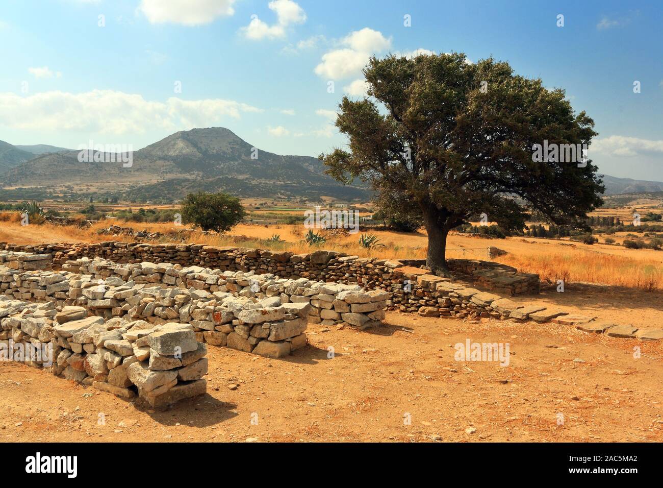 The countryside in the Naxos island, Greece Stock Photo - Alamy