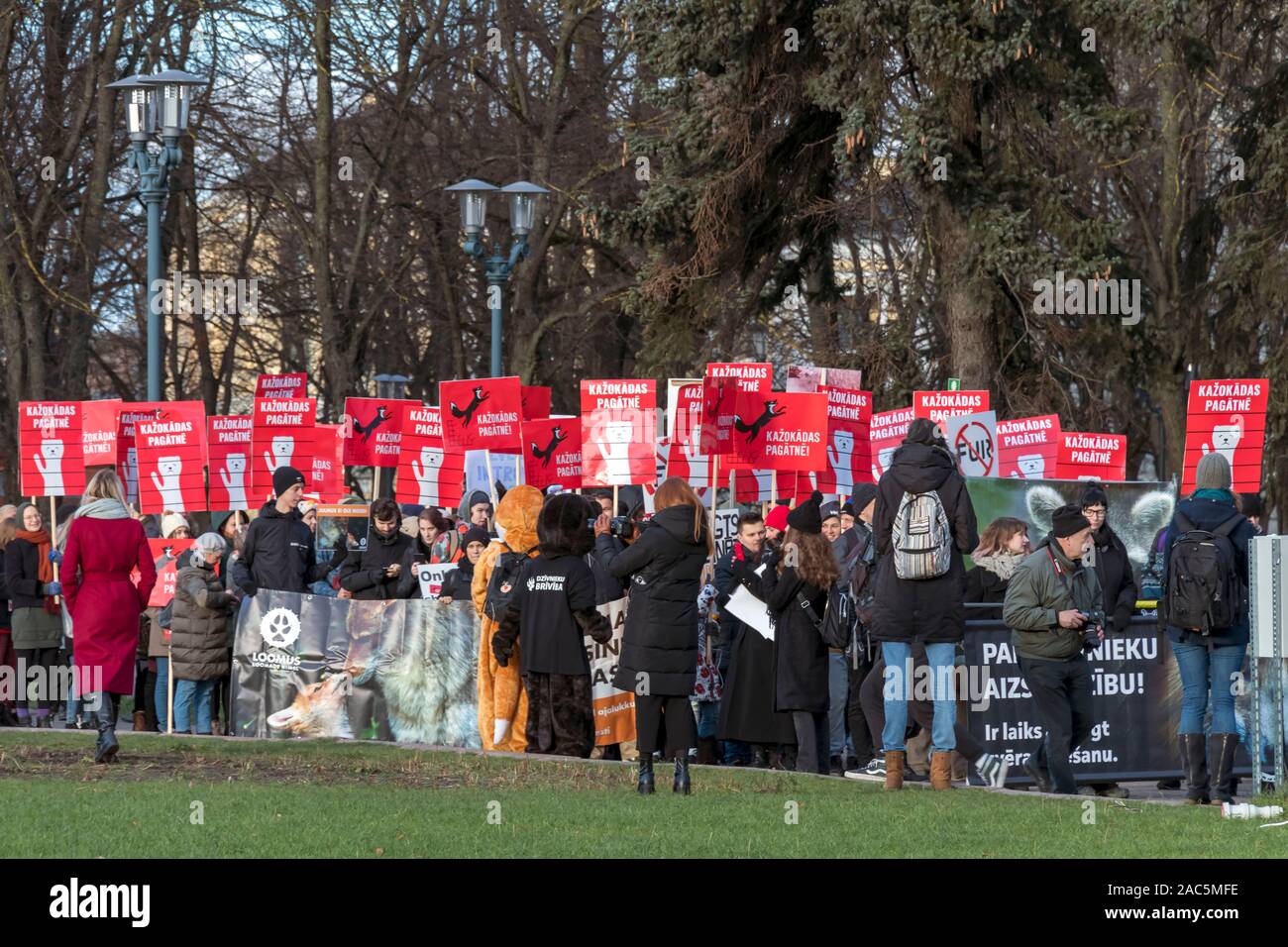 Youth protest animal abuse hi-res stock photography and images - Alamy