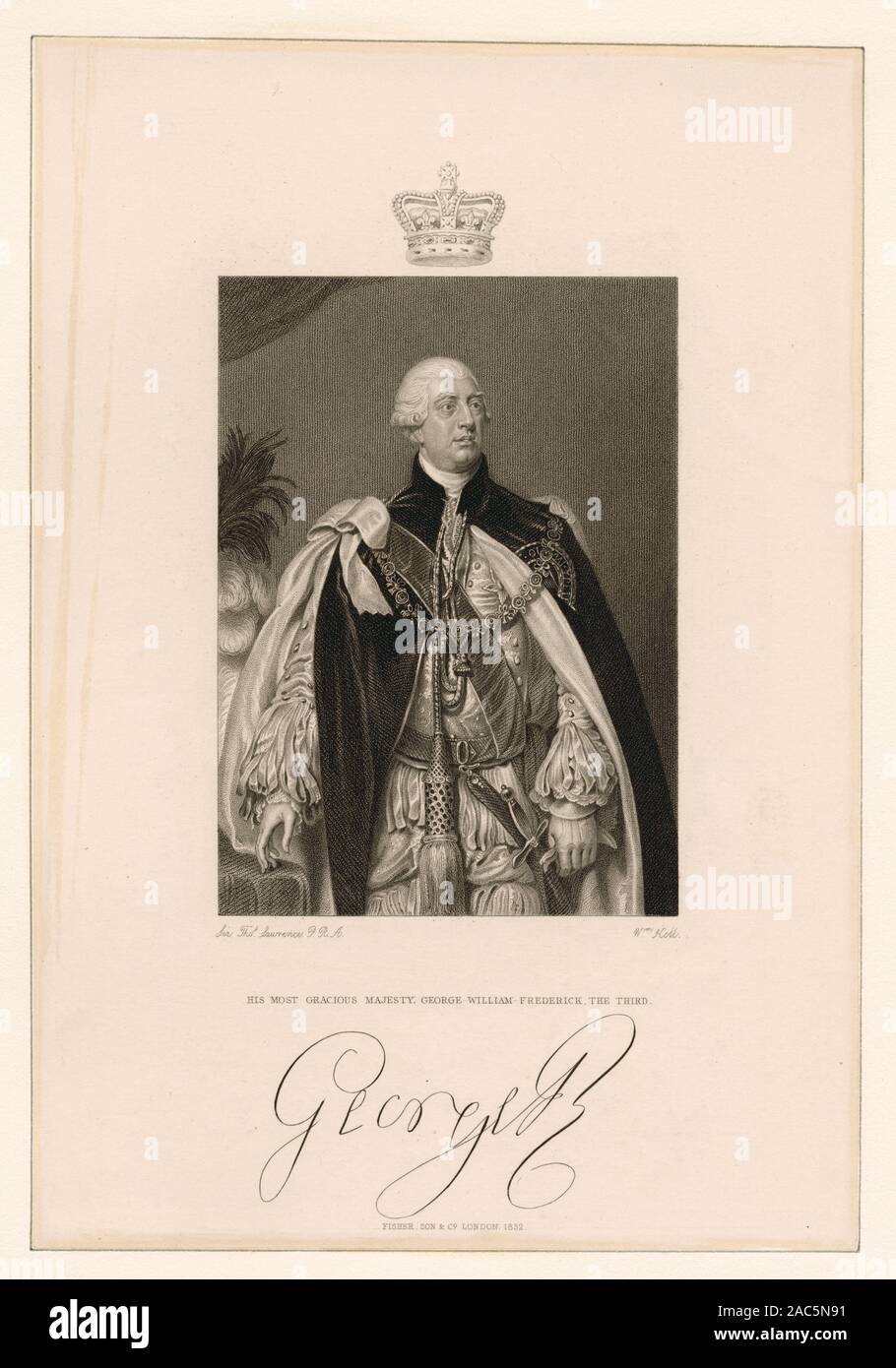 His most gracious majesty, George William Frederick, the Third EM1850 ...
