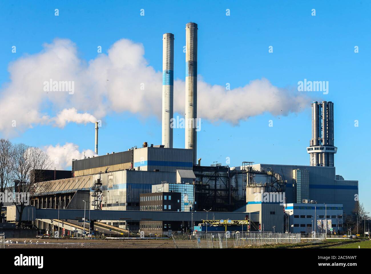 Rotterdam, Netherlands. 01st Dec, 2019. ROTTERDAM, 01-12-2019, Nitrogen ...