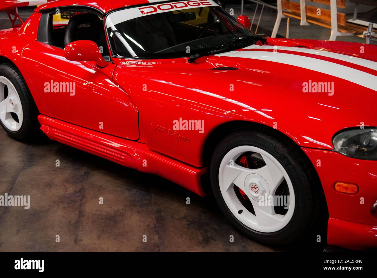 Red And White Car Logo