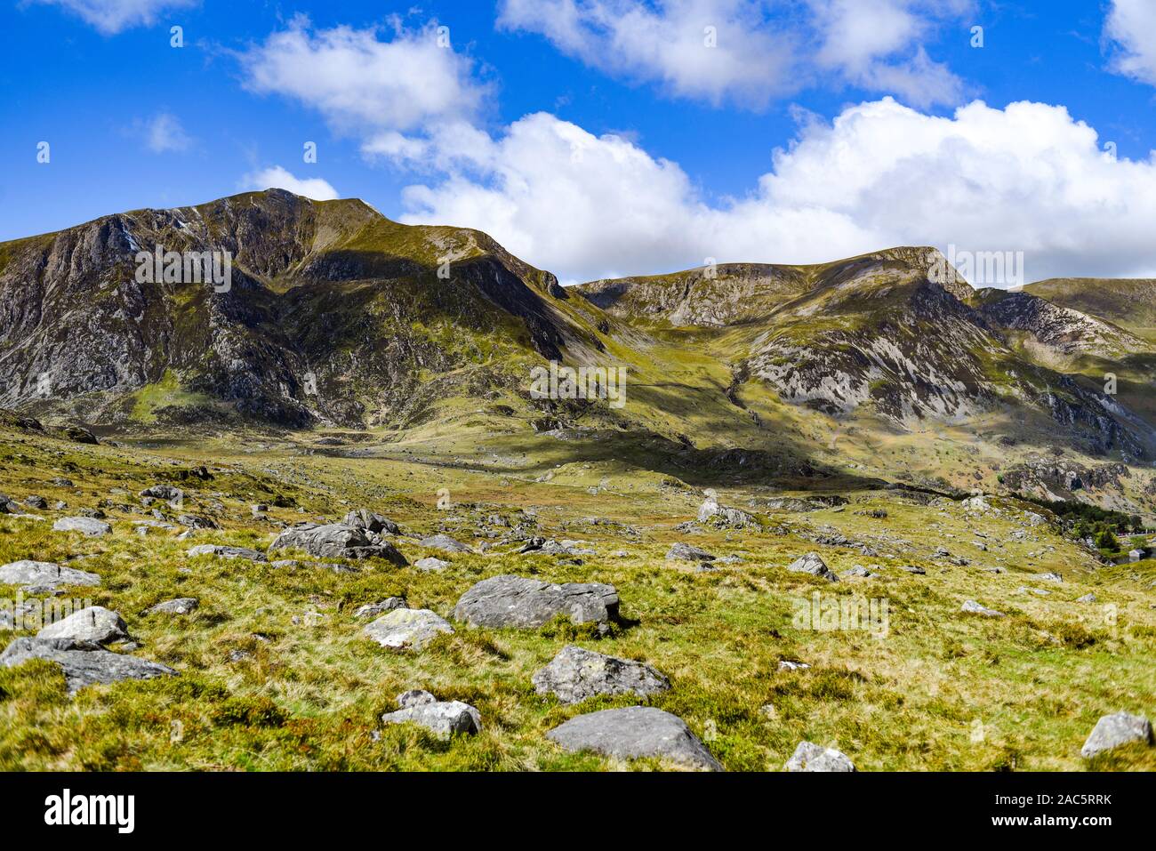 Snowdonia park landscape in England Stock Photo - Alamy