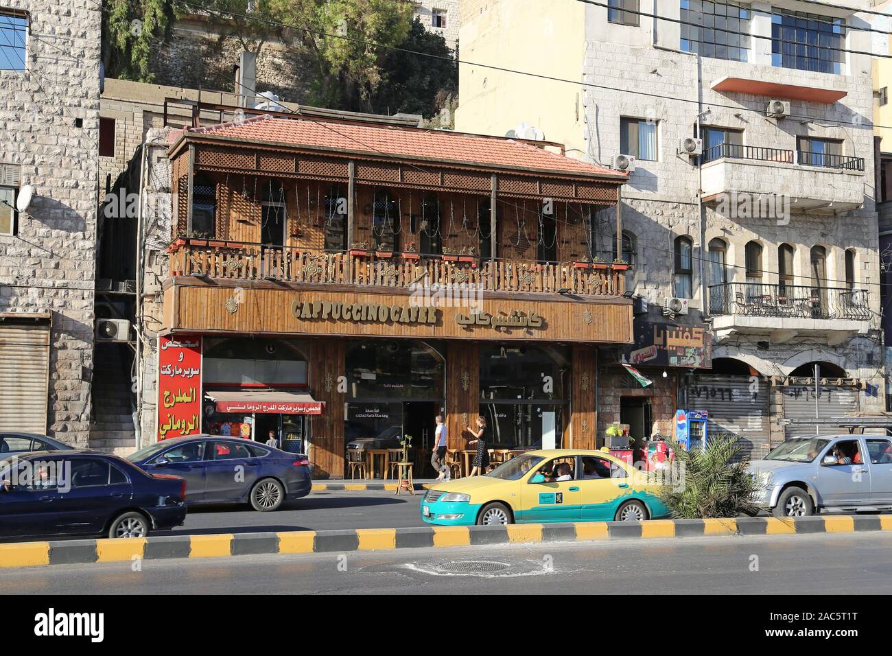 Amman jordan cafe hi-res stock photography and images - Alamy