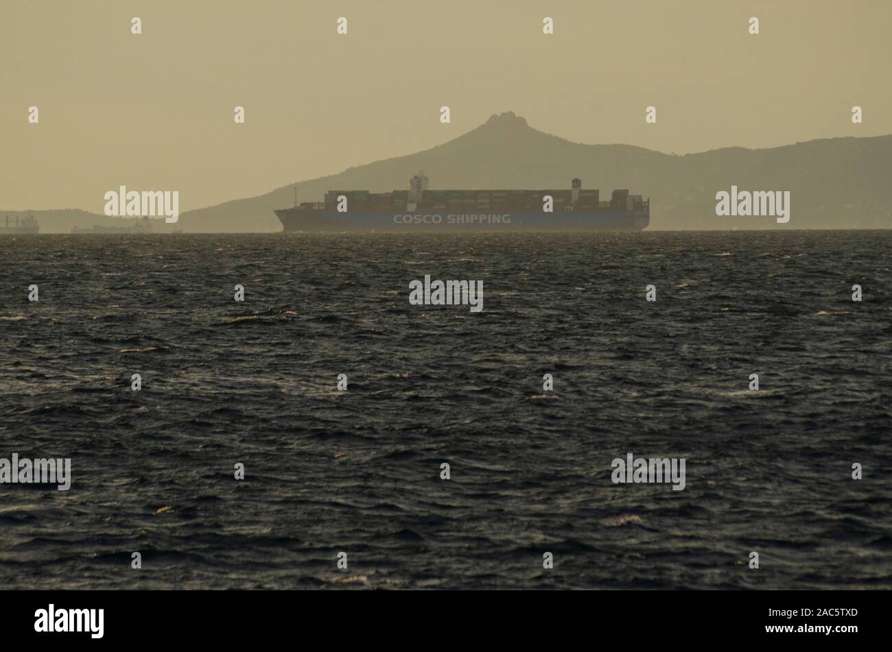 Cosco greece hi-res stock photography and images - Alamy