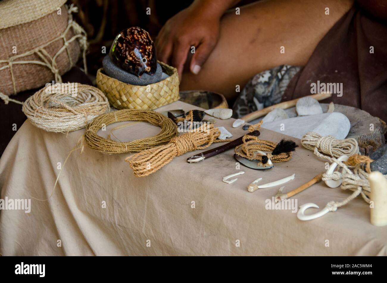 Hawaiian fishing artifacts hi-res stock photography and images - Alamy