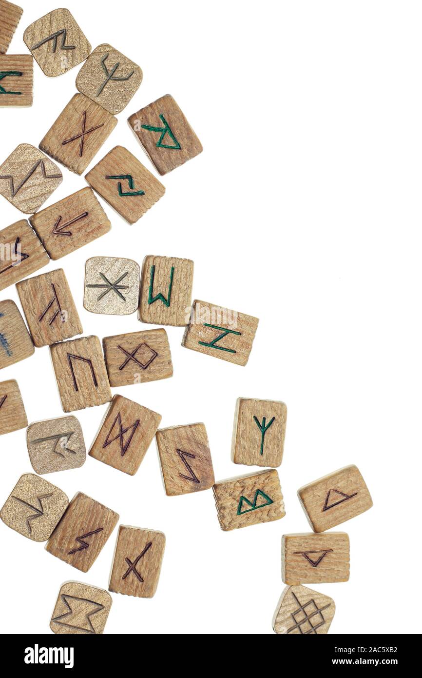 Set of runes hi-res stock photography and images - Alamy