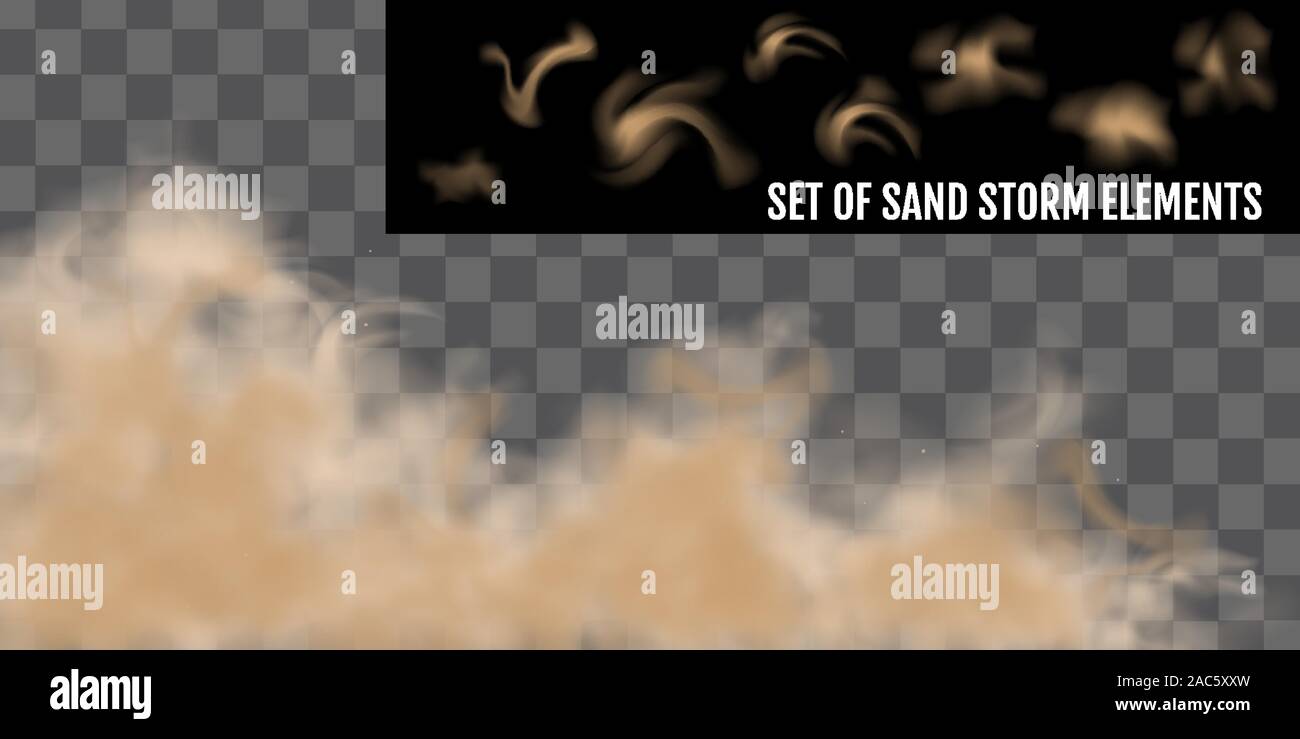 Sandstorm effect Stock Vector Images - Alamy
