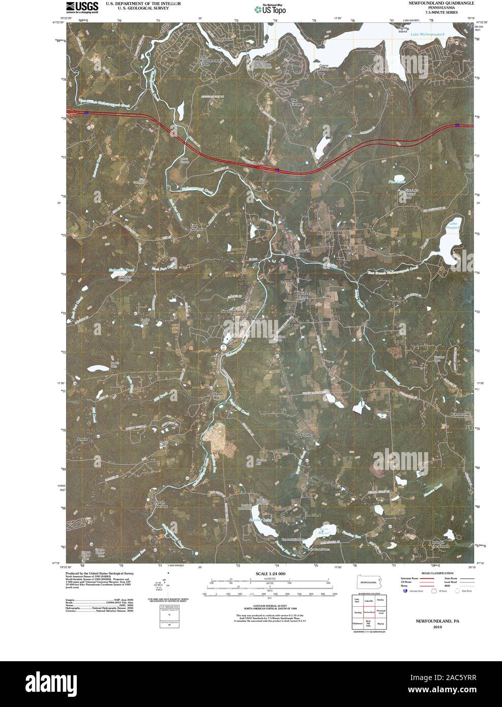 Newfoundland historical map hi-res stock photography and images - Alamy