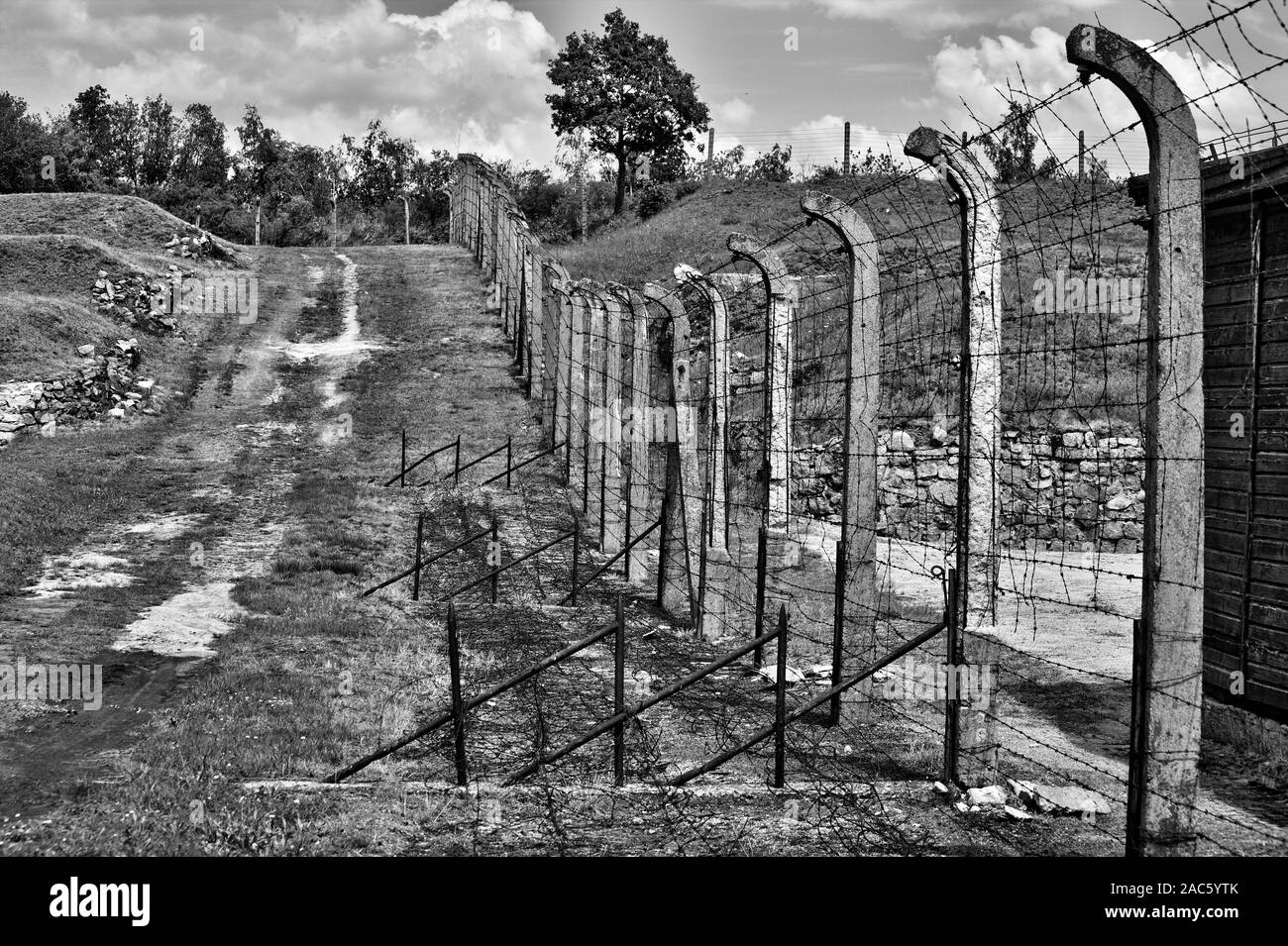 Former Nazi concentration camp Gross-Rosen in Poland Stock Photo - Alamy