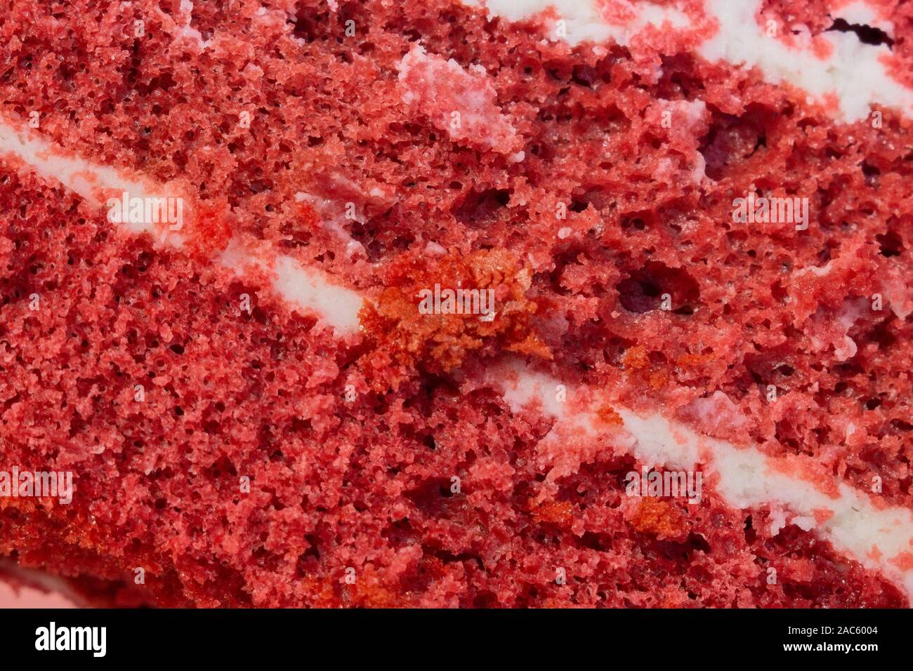 Red Velvet Cake Texture