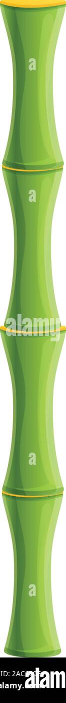 Bamboo stick icon. Cartoon of bamboo stick vector icon for web design ...