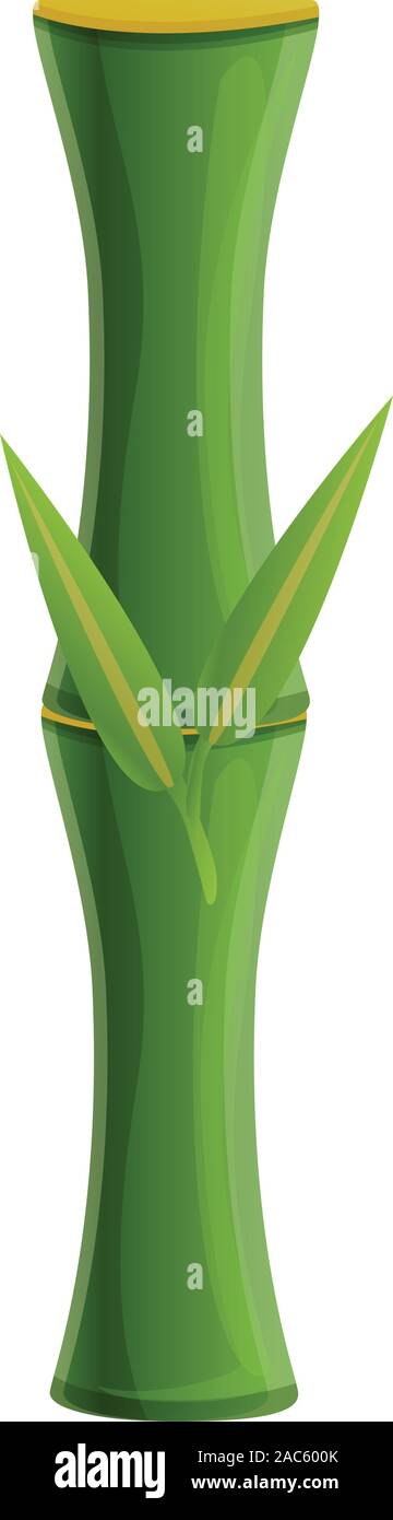 Bamboo plant icon. Cartoon of bamboo plant vector icon for web design ...