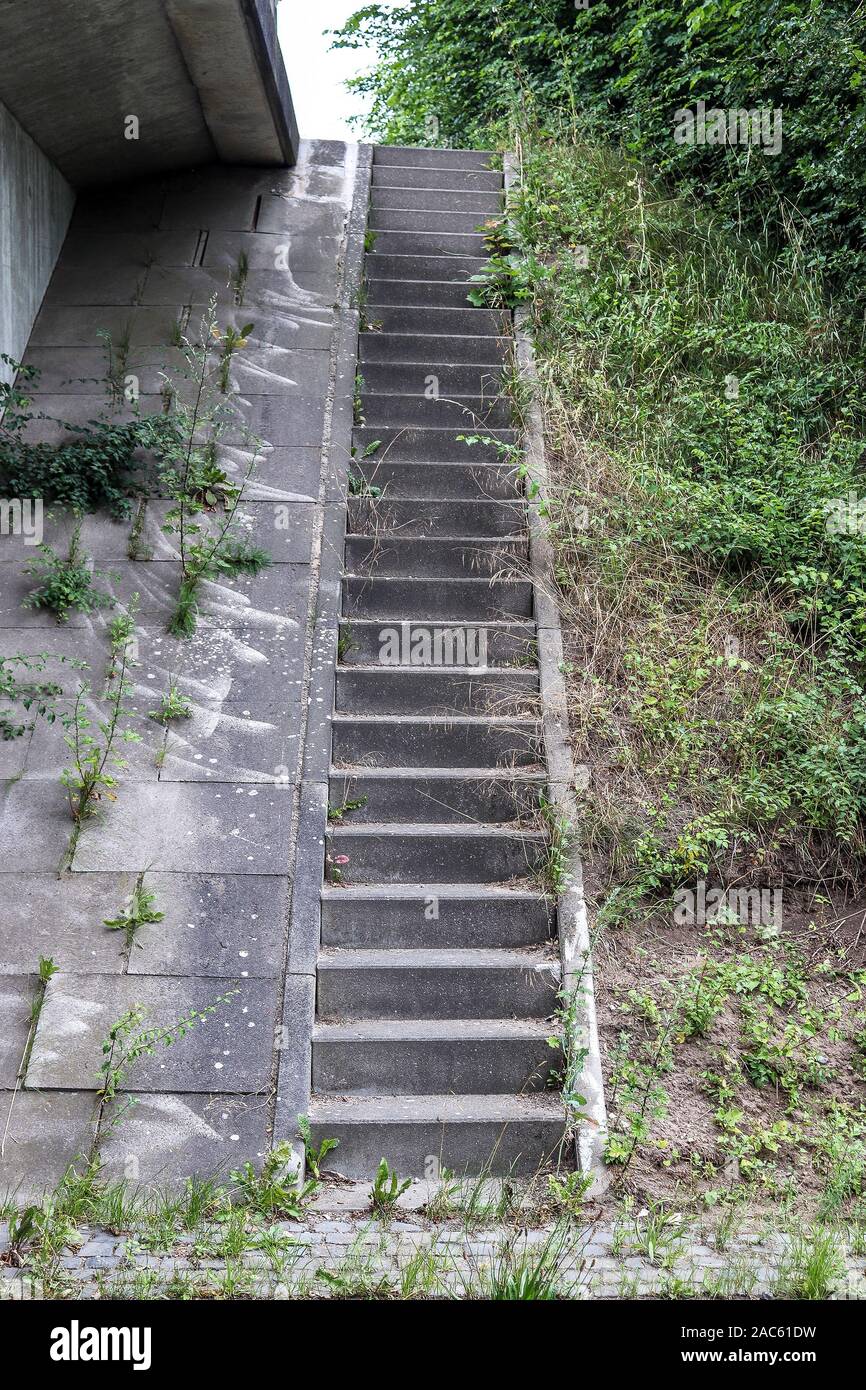 Football steps stairs stair hi-res stock photography and images - Alamy