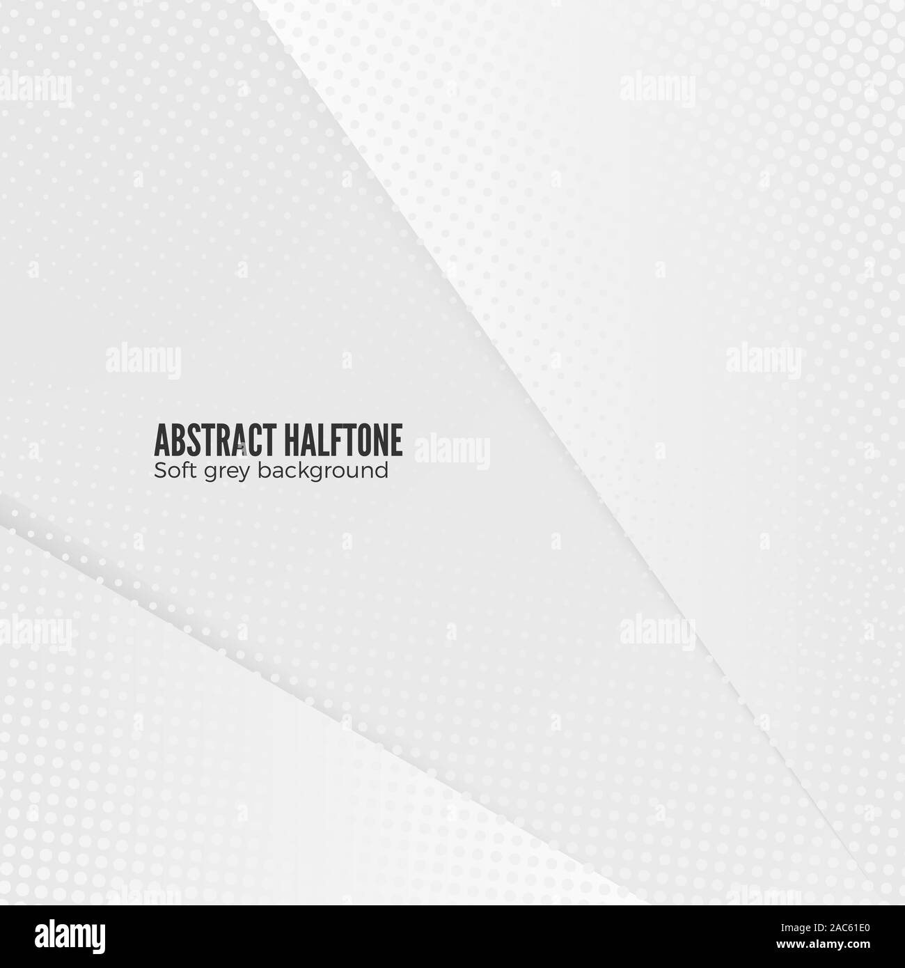 Abstract Halftone Background. Grey Halftone Element on Soft Color ...