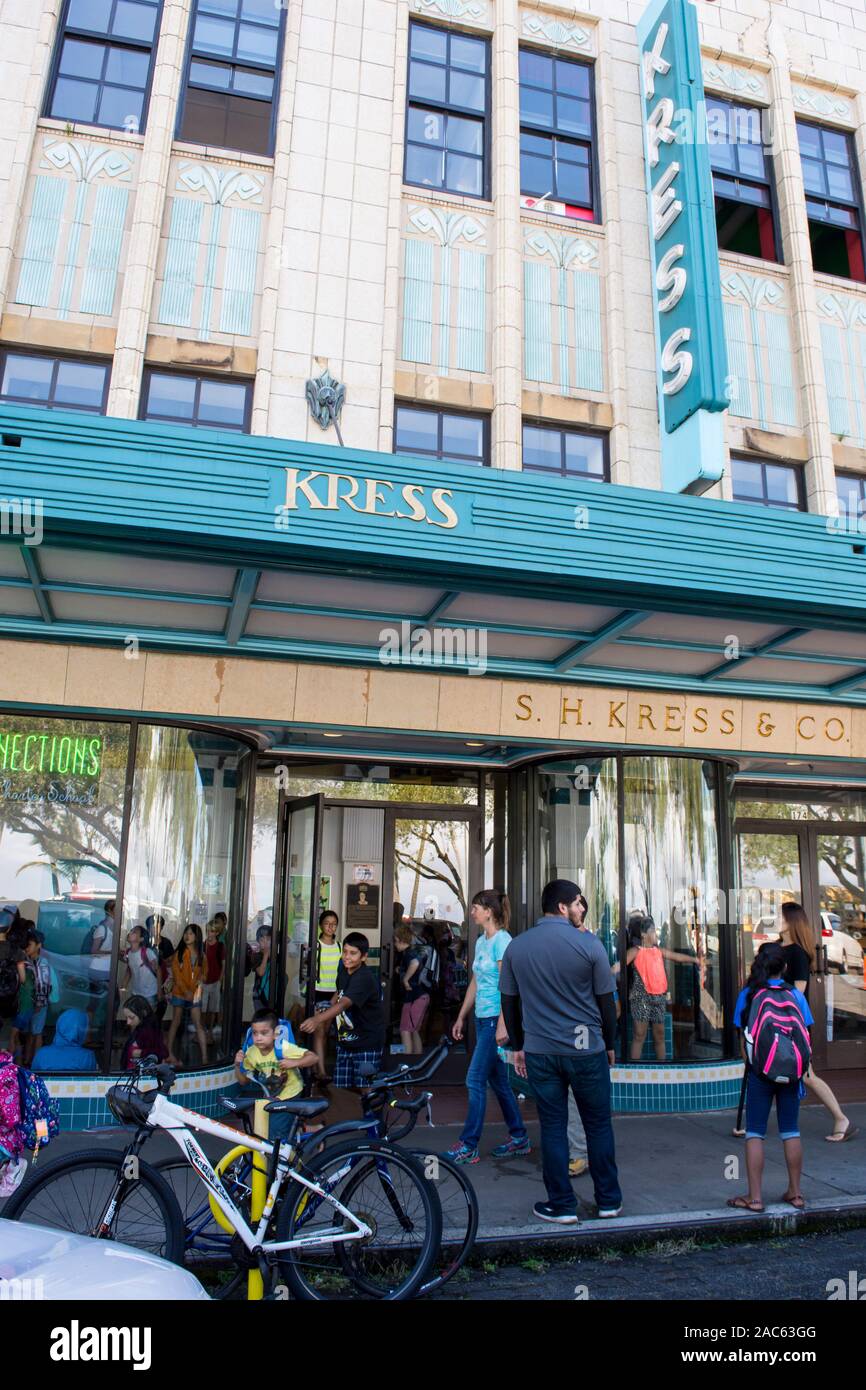 The historic S. H. Kress & Co. Building in Hilo, Big Island of Hawai'i ...