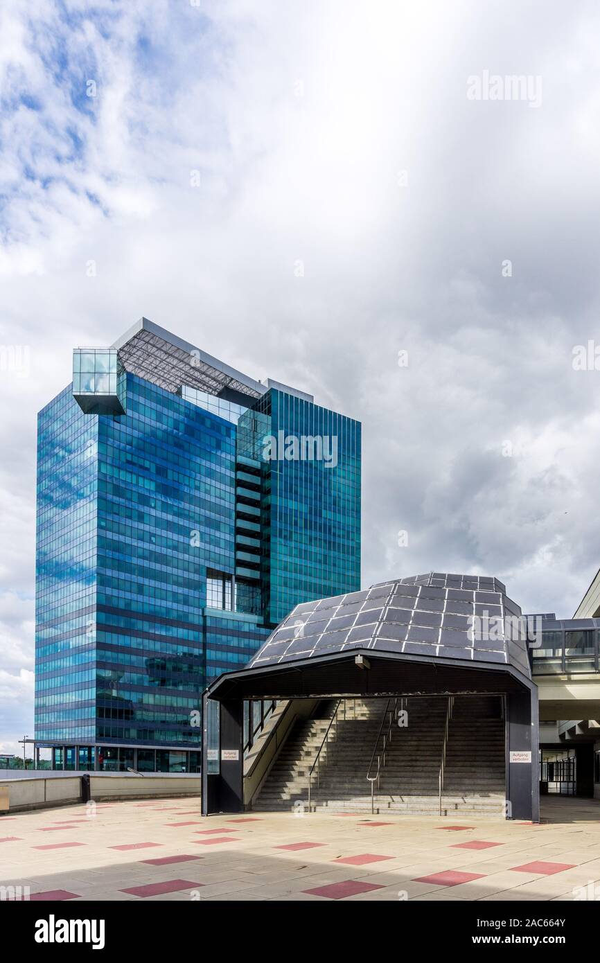 Saturn Office Tower Building, Donau City, Vienna, Austria, Europe Stock ...