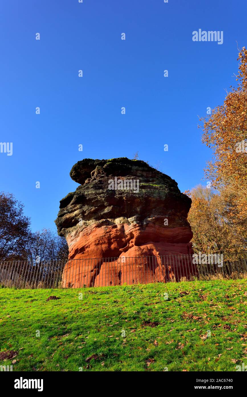 Hemlock Stone, Stapleford Hill, Bramcote ,Nottingham Stock Photo - Alamy
