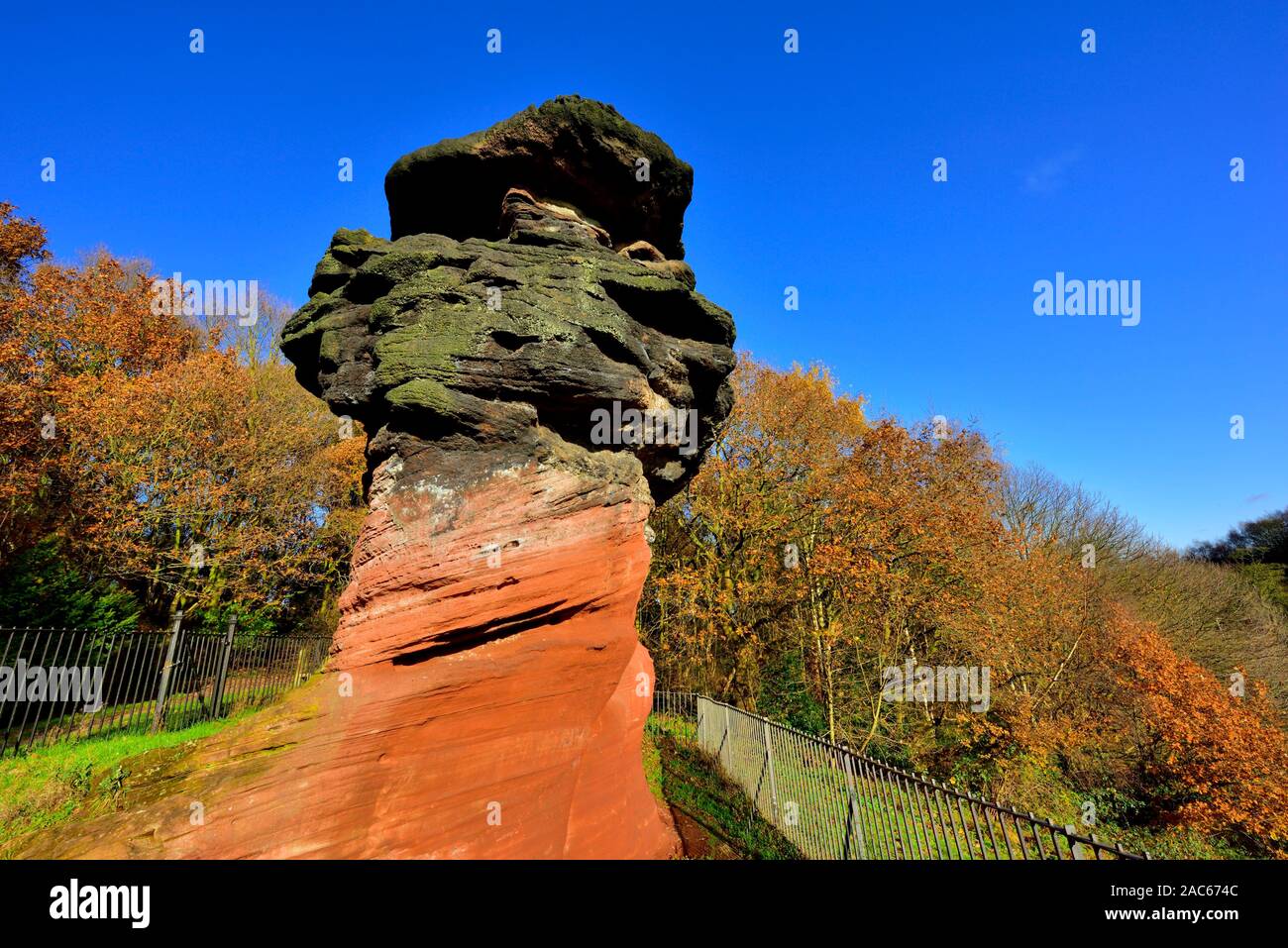 Hemlock Stone, Stapleford Hill, Bramcote ,Nottingham Stock Photo - Alamy