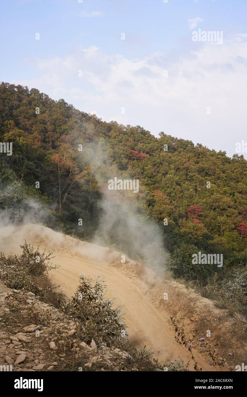 Dusty track hi-res stock photography and images - Alamy