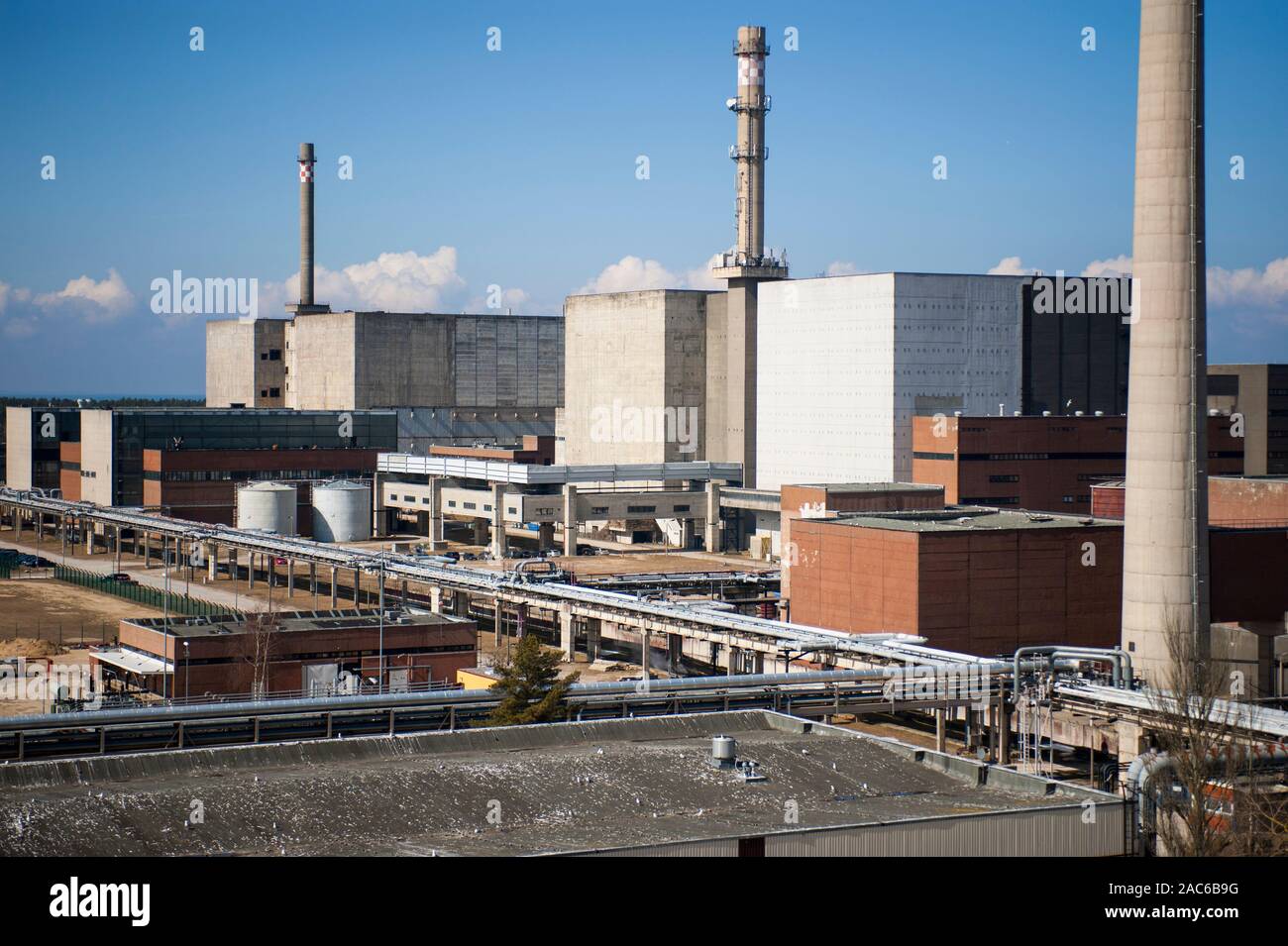 Decommissioning nuclear power station . Germany Stock Photo - Alamy
