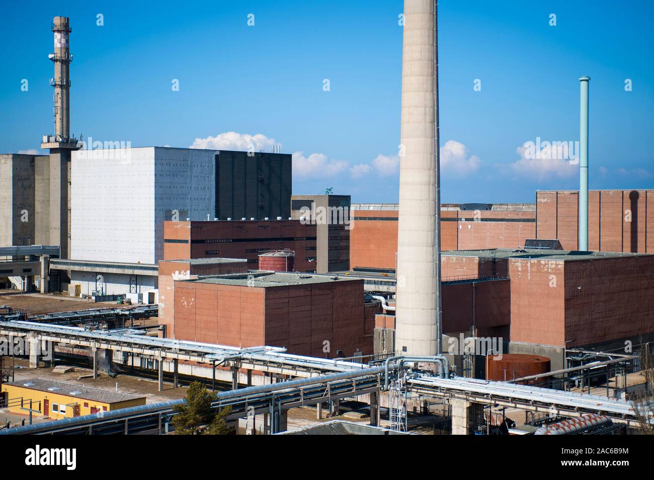 Decommissioning nuclear power station . Germany Stock Photo - Alamy
