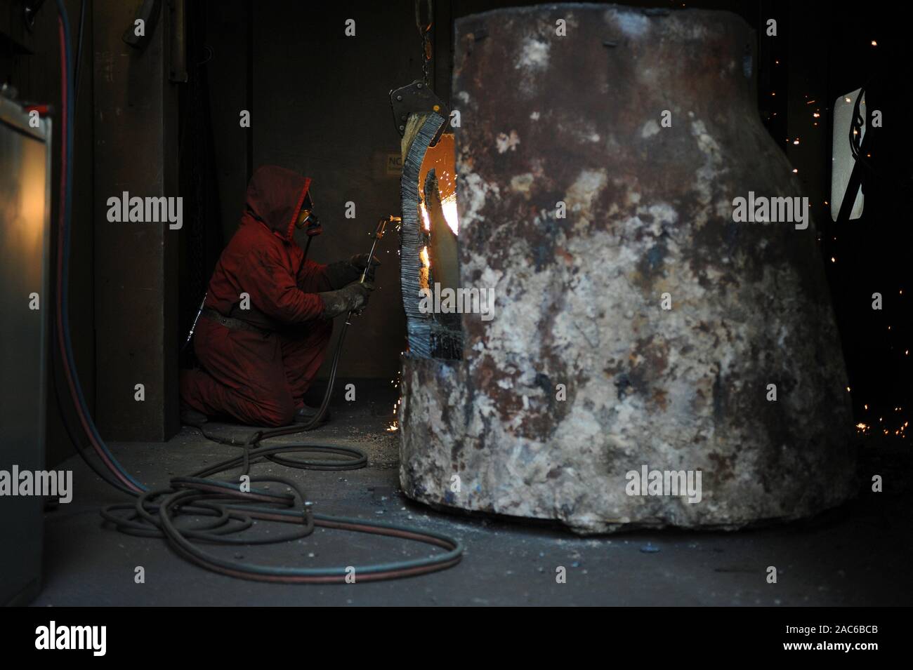 Decommissioning nuclear power station . Germany Stock Photo - Alamy