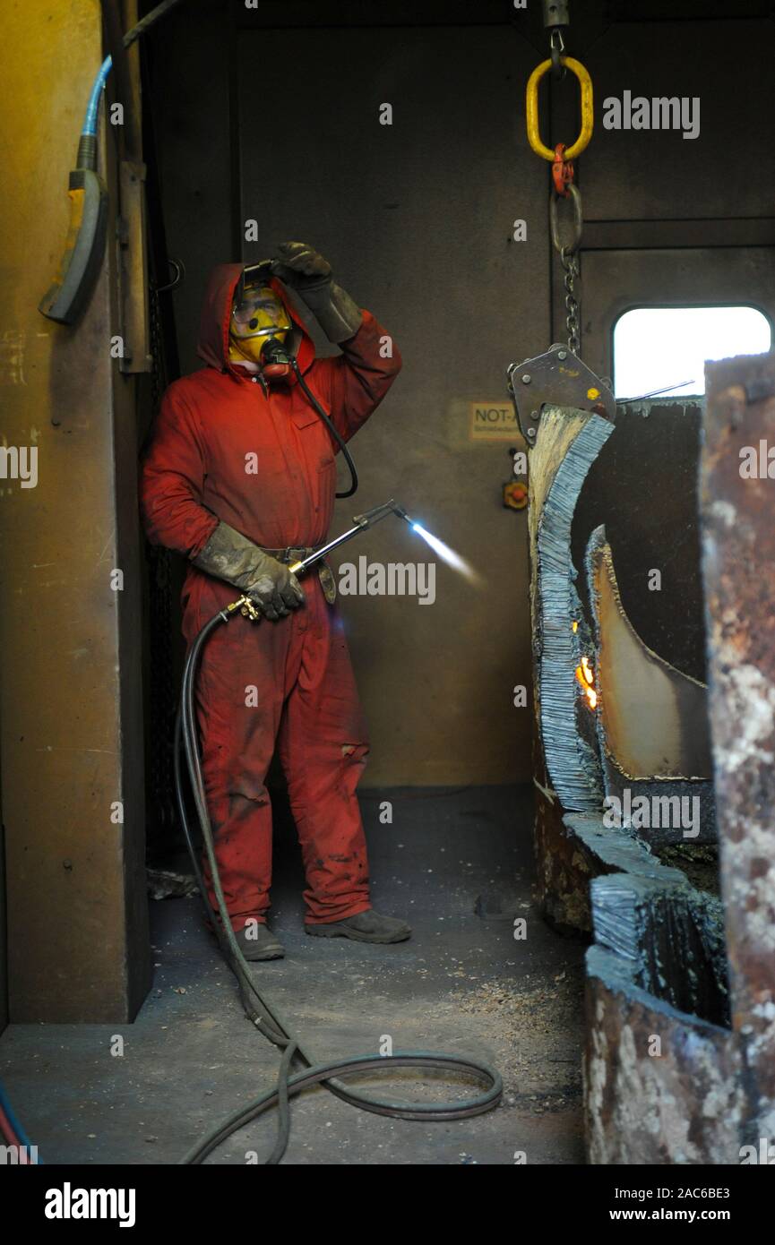 Decommissioning nuclear power station . Germany Stock Photo - Alamy