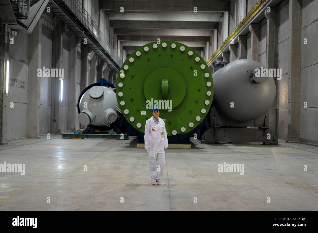 Decommissioning nuclear power station . Germany Stock Photo - Alamy