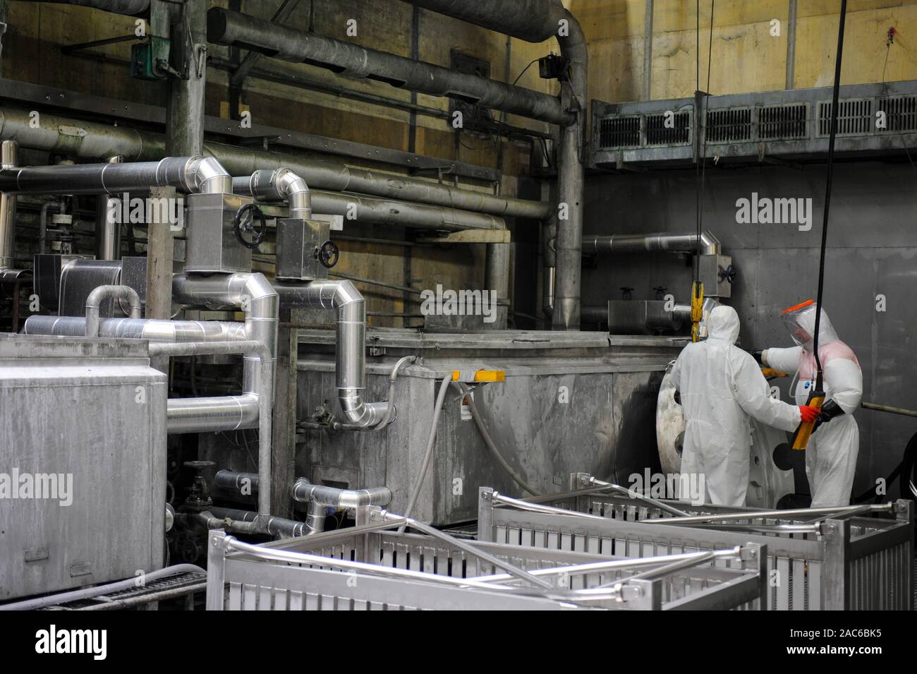 Decommissioning nuclear power station . Germany Stock Photo - Alamy