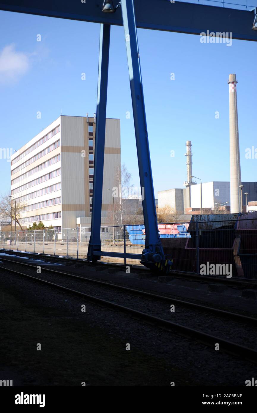Decommissioning nuclear power station . Germany Stock Photo - Alamy