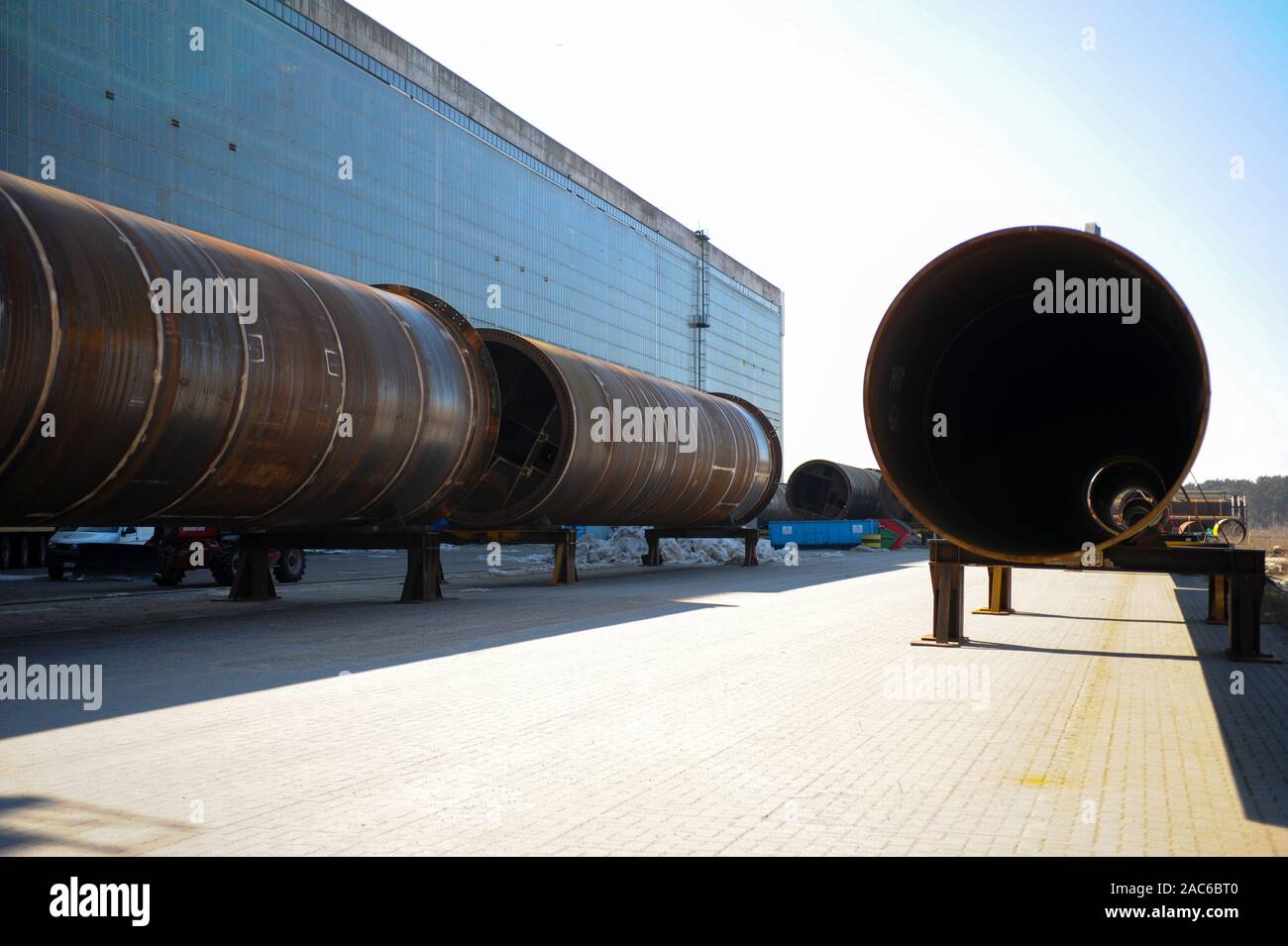 Decommissioning nuclear power station . Germany Stock Photo - Alamy