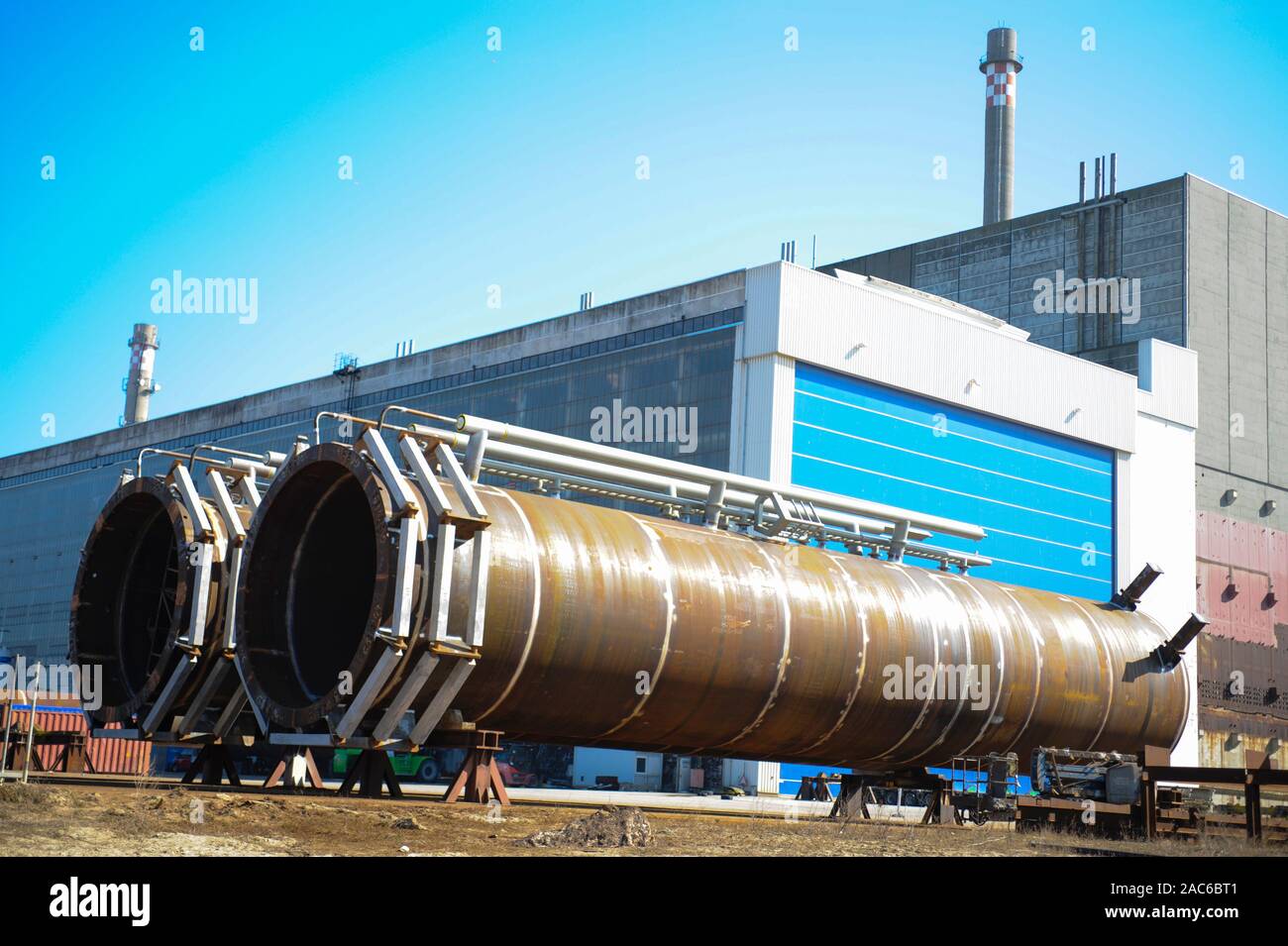 Decommissioning nuclear power station . Germany Stock Photo - Alamy