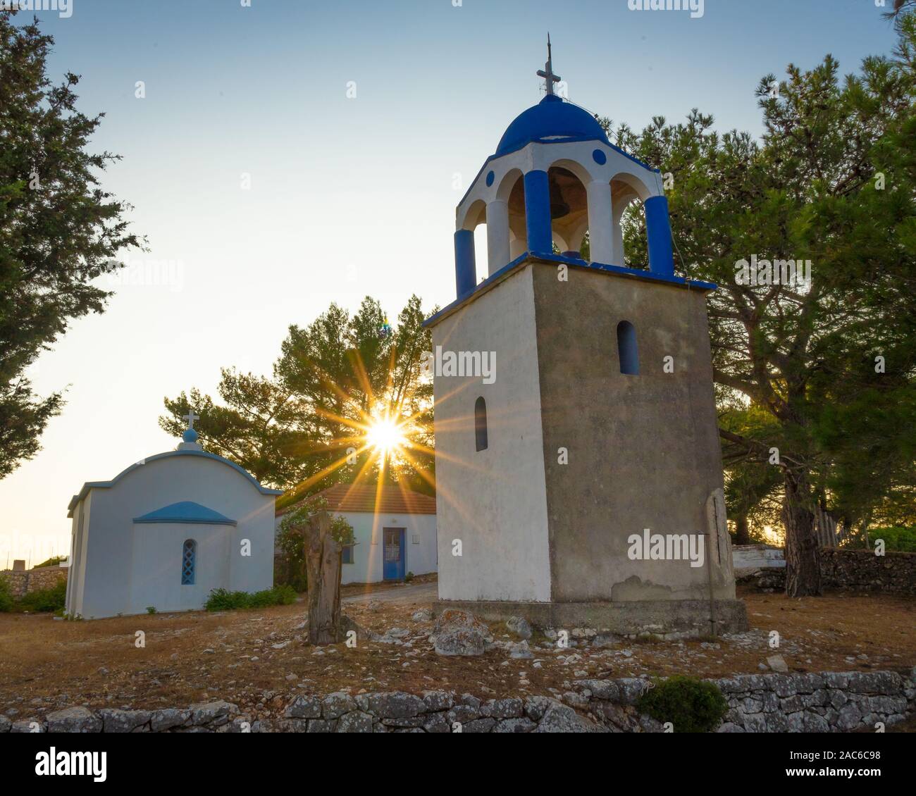 Monastery of panagia eleousa hi-res stock photography and images - Alamy