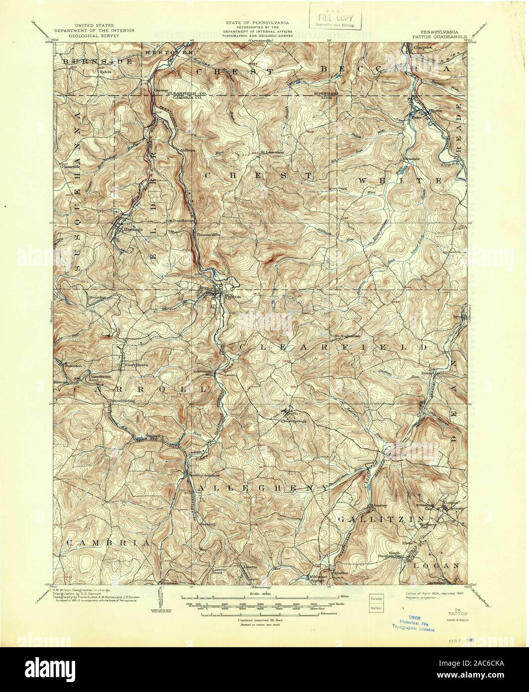 Patton map hi-res stock photography and images - Alamy