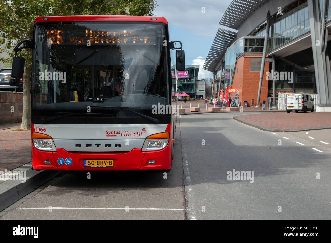Bus 126 At The Bijlmer Bus Station Amsterdam The Netherlands 2019 Stock ...